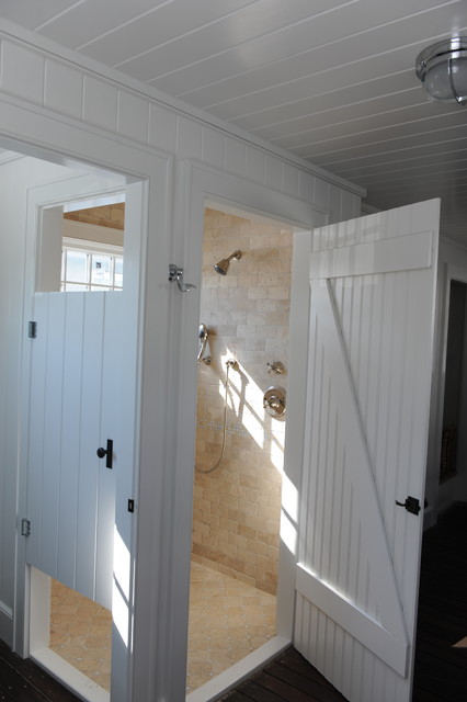 Shower/changing room - Coastal - Bathroom - New York - by Aanensen’s ...