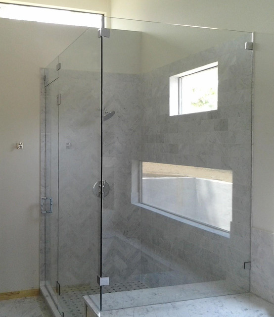 ShowerGuard Frameless Enclosure - Rétro - Salle de Bain - Austin - par ...