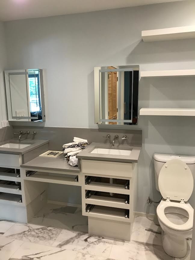 Sink Transition - Transitional - Bathroom - Austin - by Stacy Paulson ...