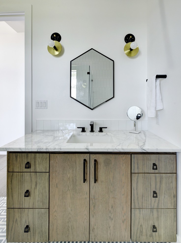 Skyview - Scandinavian - Bathroom - Austin - by Melisa Clement Designs ...