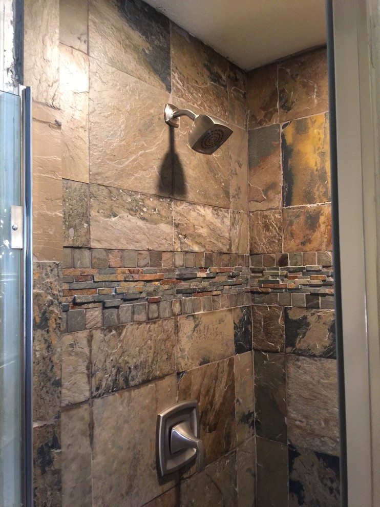 Slate Shower - Montagne - Salle de Bain - Albuquerque - par The ...