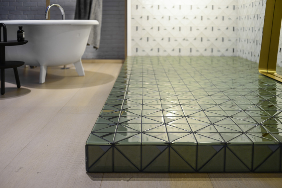Slope Tile - Contemporary - Bathroom - Vancouver - by Falken Reynolds ...