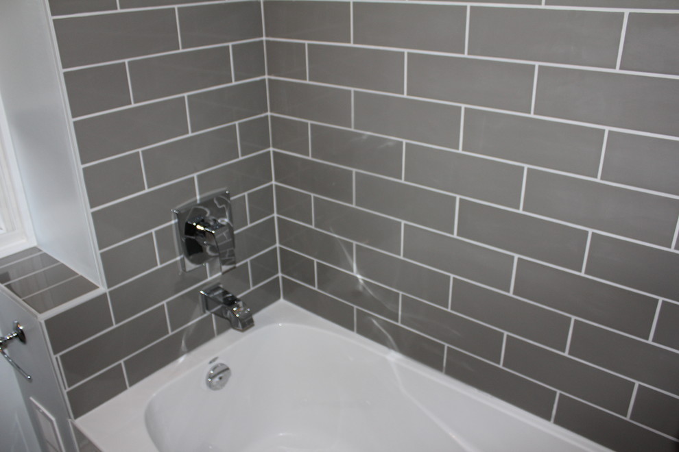 Small bathroom renovation in the Junction - Modern - Bathroom - Toronto ...