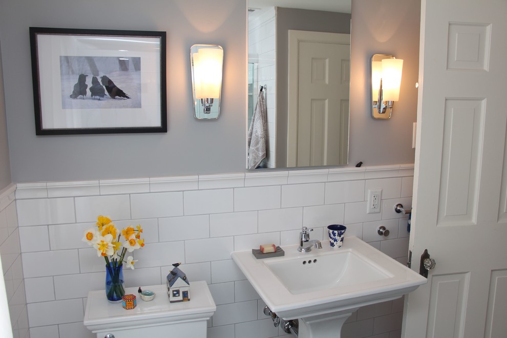 Small bathroom renovation - Transitional - Bathroom - Philadelphia - by ...