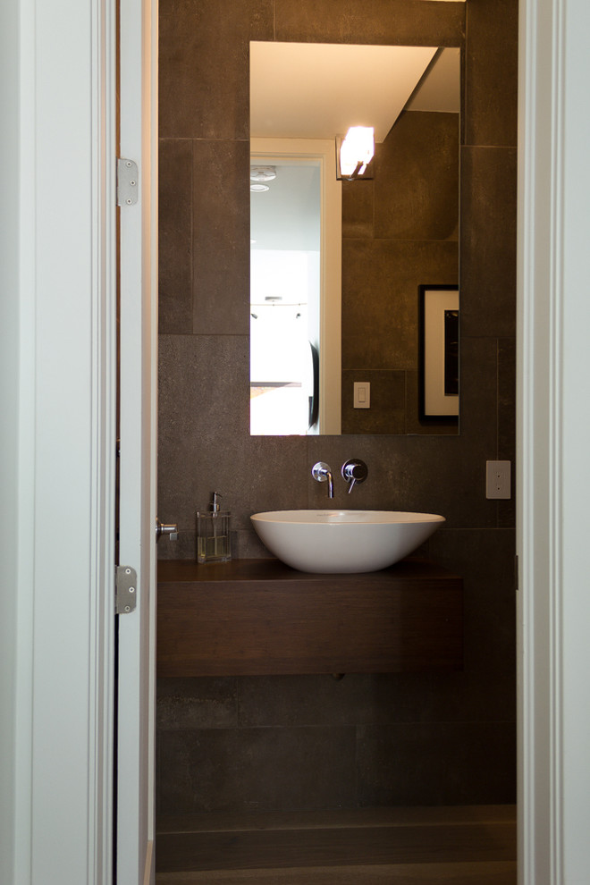 Small floating vanity - Modern - Bathroom - Ottawa - by Handwerk ...