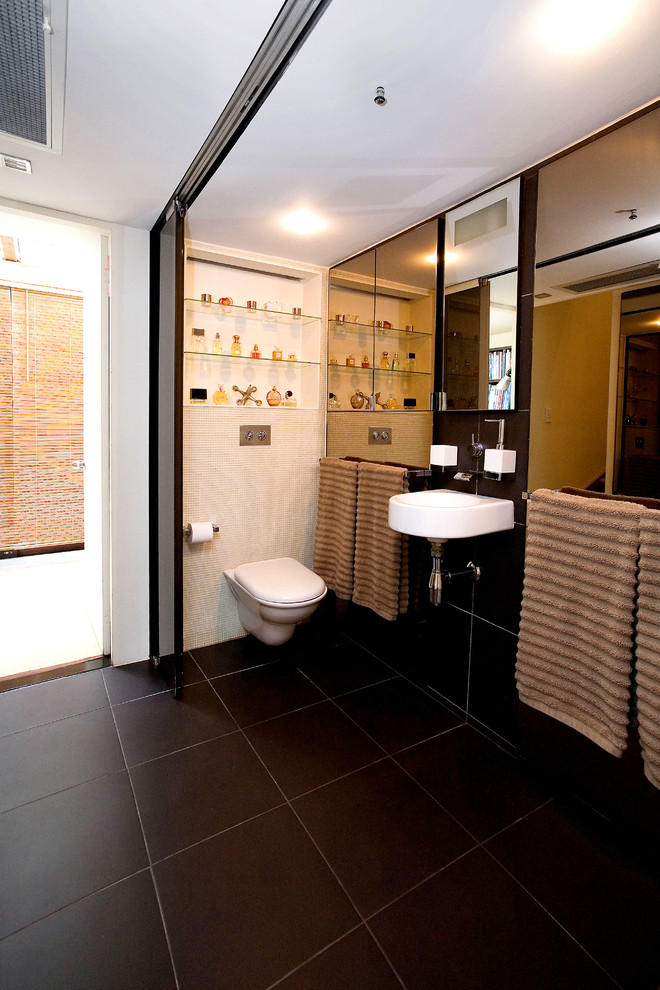 Small Terrace House - Contemporary - Bathroom - Sydney - by Lenard ...