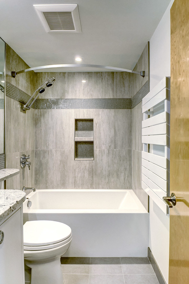 Small Townhouse Renovation - Contemporary - Bathroom - Philadelphia ...