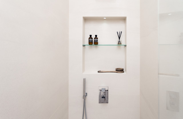 Smart use of bathroom alcoves at our Netherhall Gardens Project ...