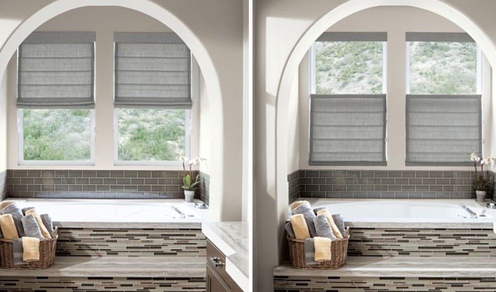Smith & Noble Custom Window Treatments - Transitional - Bathroom - New ...
