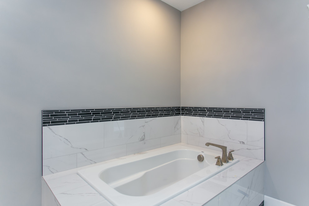 Soprano Basement Modified - 3rd Garage Bay - Modern - Bathroom ...
