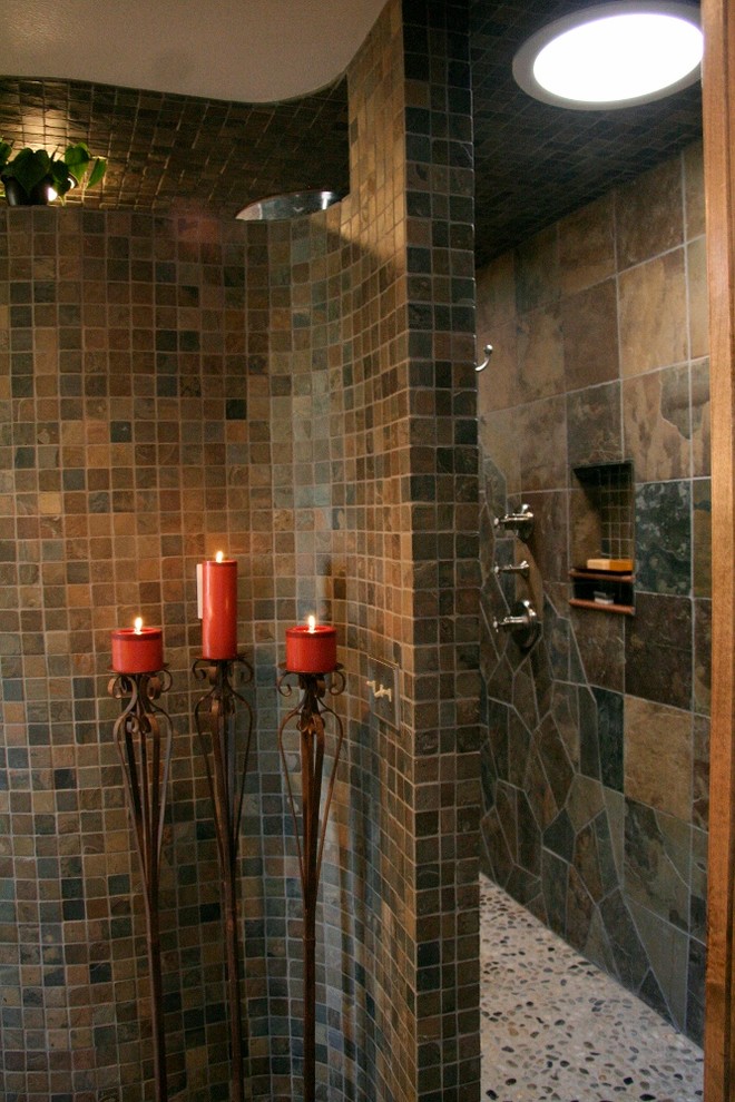 Southwestern Retreat - Southwestern - Bathroom - Denver - by Kitchen ...