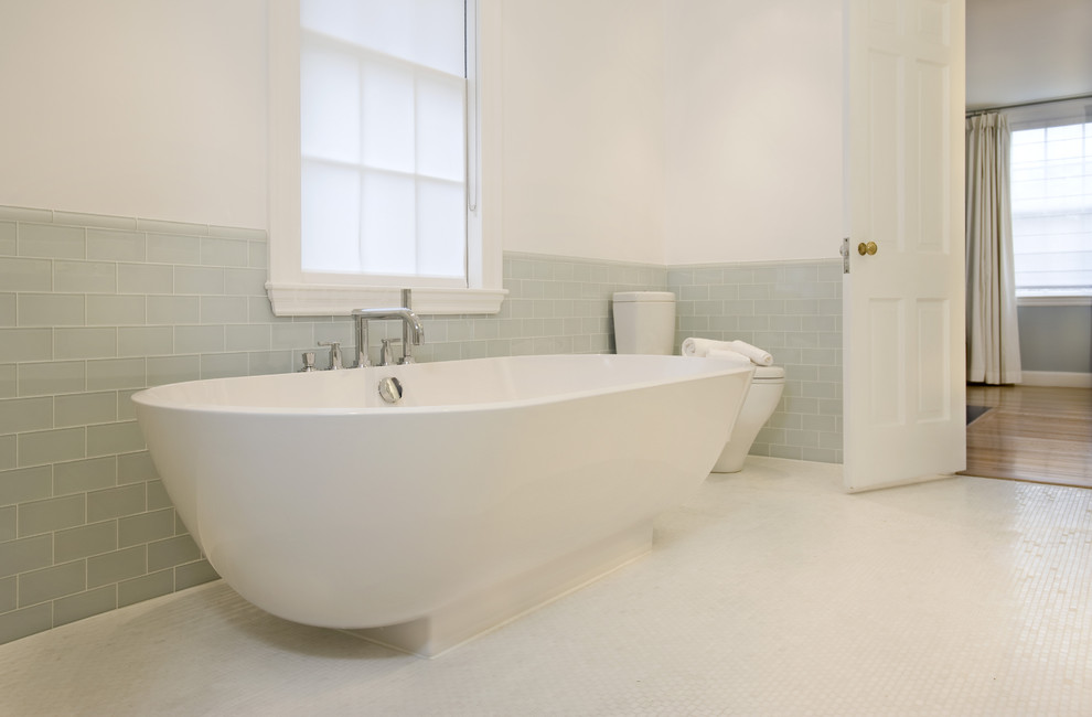 Spa Bath in 1915 Colonial - Modern - Bathroom - Boston - by Charlie ...