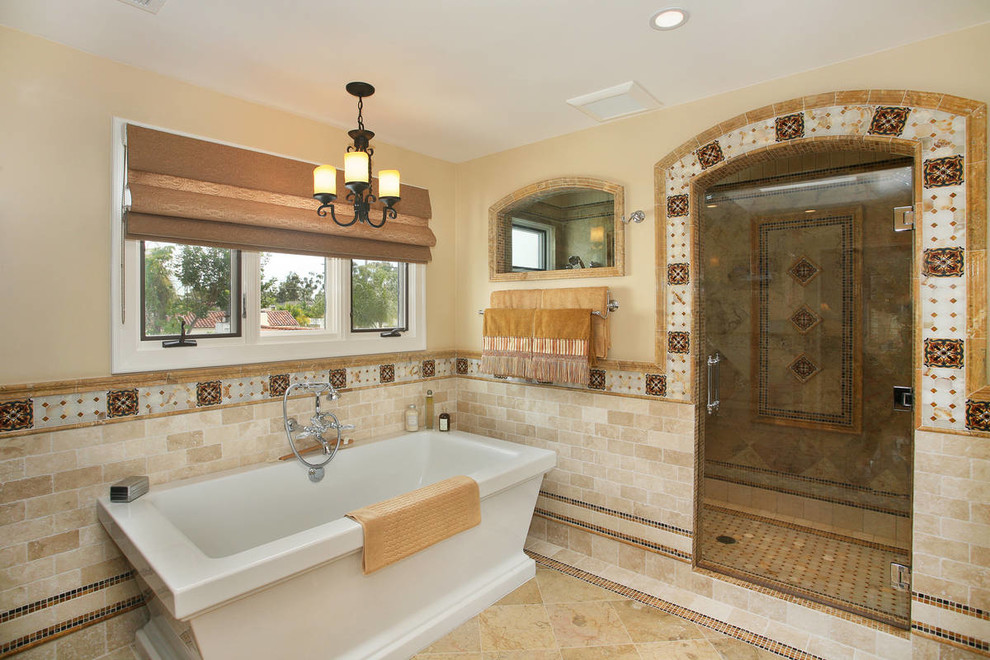 Spanish Revival Master Bath - Mediterranean - Bathroom - San Diego - by ...