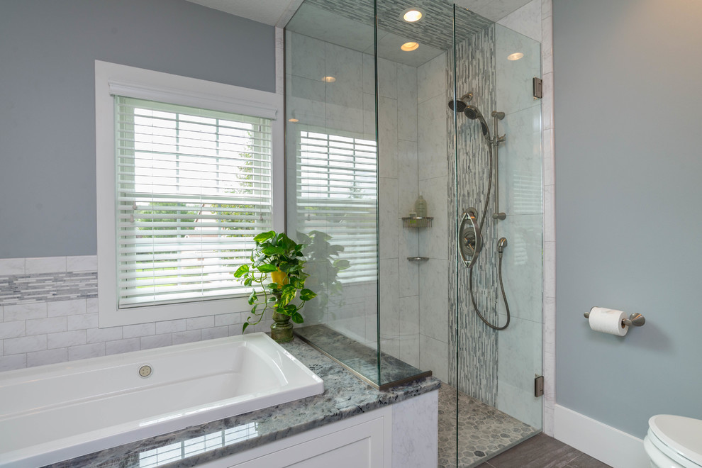 Stanley Trail Master Bathroom - Transitional - Bathroom - Minneapolis ...
