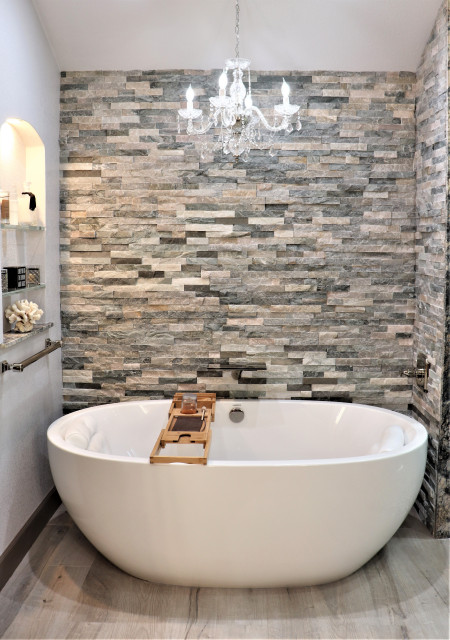 Steam Shower and Freestanding Tub Master Bath - Bathroom - San ...