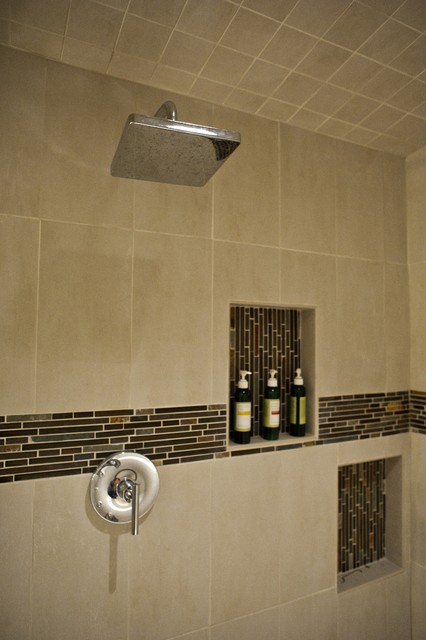 Steam Shower - Contemporary - Bathroom - DC Metro - by Collins Tile and ...