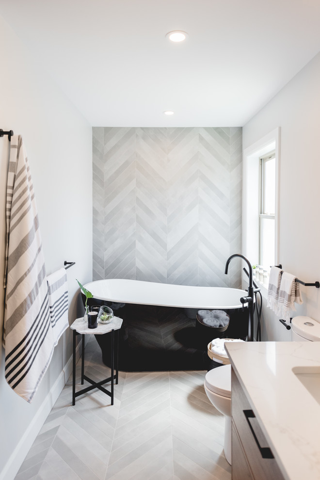 Stéphanie Fortier Design - Westfield project - Modern - Bathroom ...