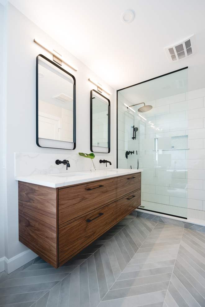 Stéphanie Fortier Design - Westfield project - Modern - Bathroom ...