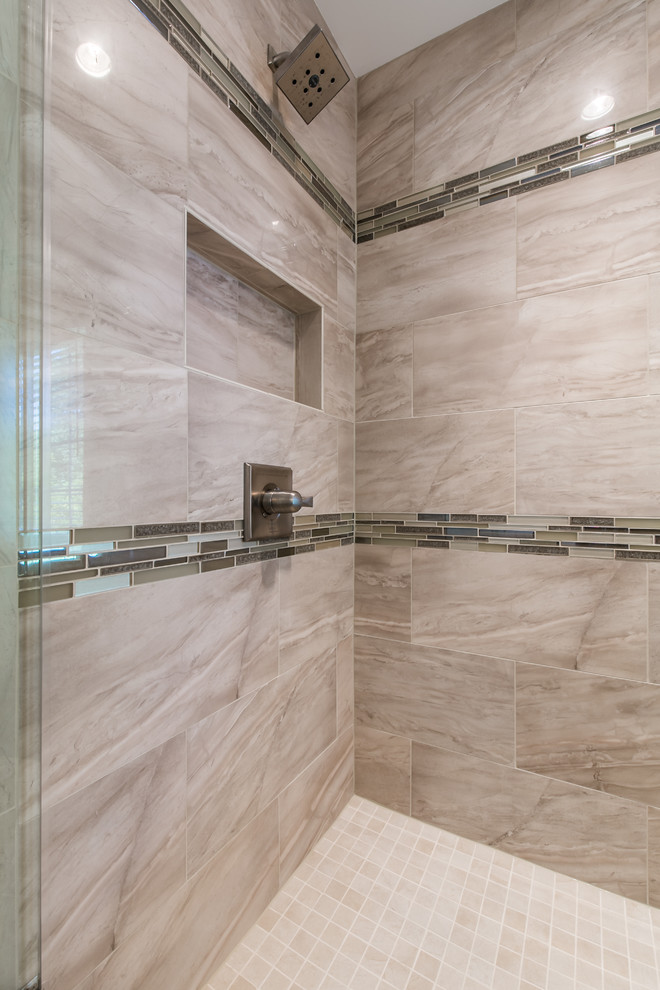 Sterling Master Bath with Free Standing Tub & Custom Tile Work ...