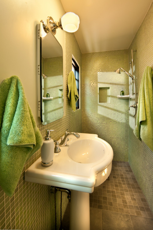 Streamline Moderne - Contemporary - Bathroom - Denver - by Fieldwork ...