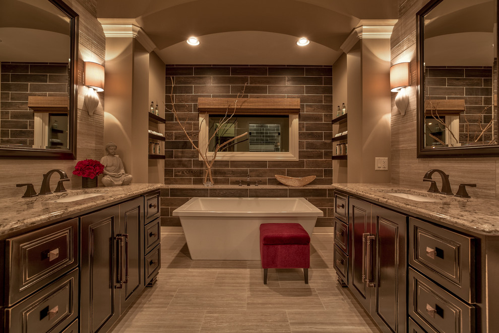 Street of Dreams 2013 - Transitional - Bathroom - Omaha - by Falcone ...