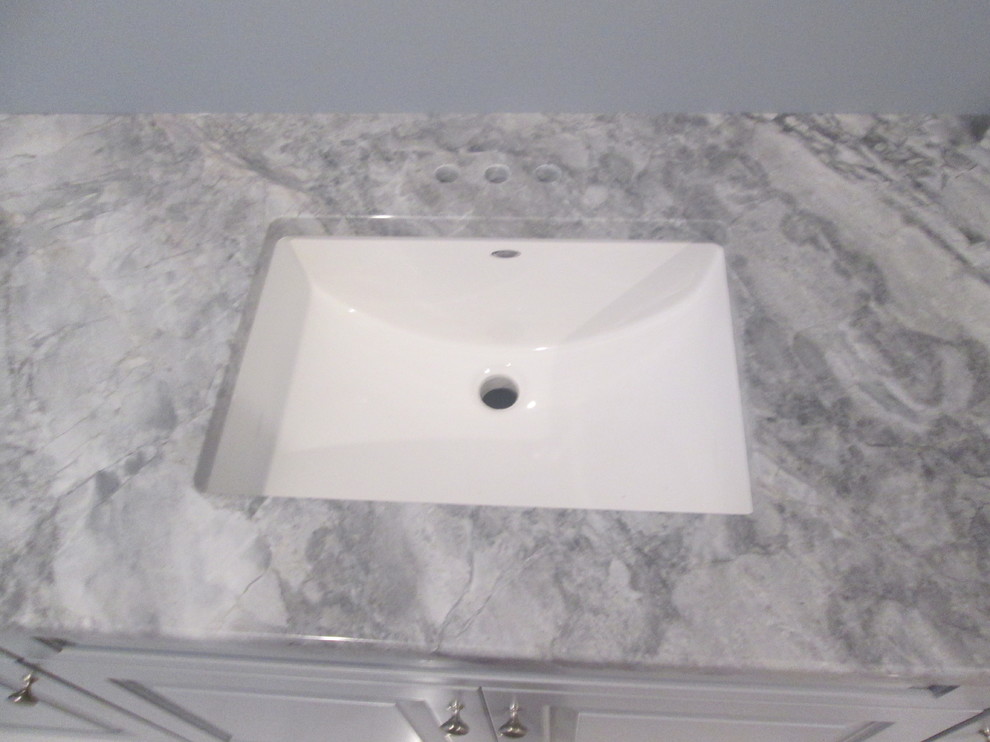 Supreme White Granite Countertops - Modern - Bathroom - Other - by ...