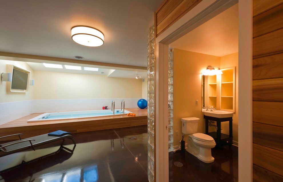 Swim Spa - Eclectic - Bathroom - Other - by Ginkgo House Architecture ...