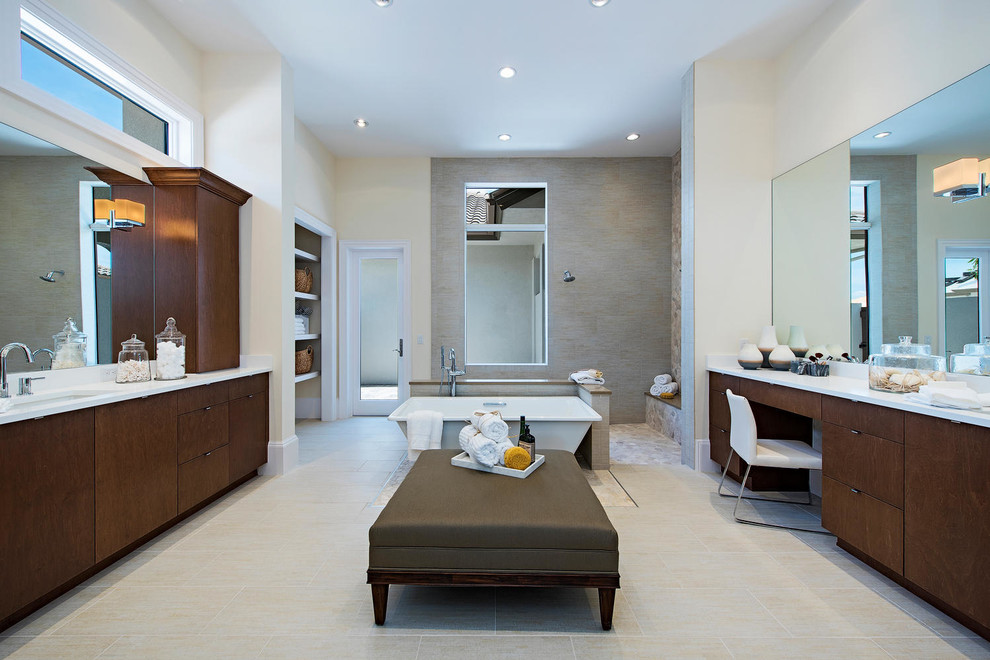 Talis Park Estate Home "Sinatra Model" - Contemporary - Bathroom ...