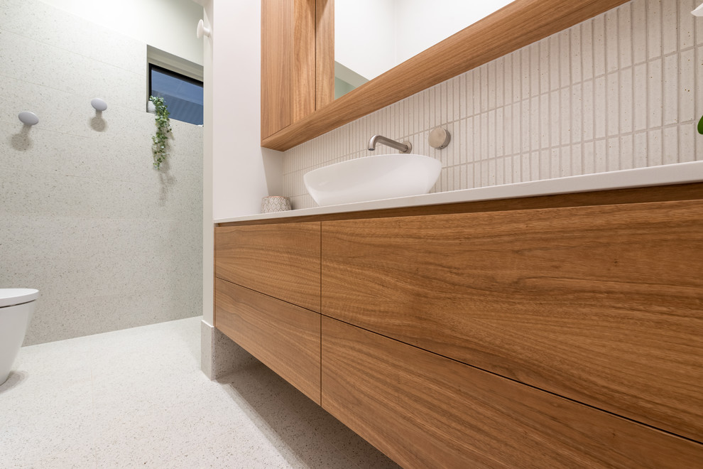 Terrazzo & Timber - Badezimmer - Perth - von Lux Interiors | Houzz