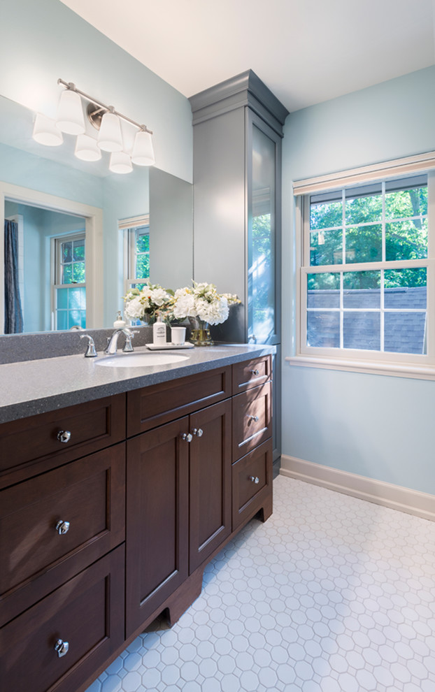 The 21st Century Tudor - Traditional - Bathroom - Detroit - by ...