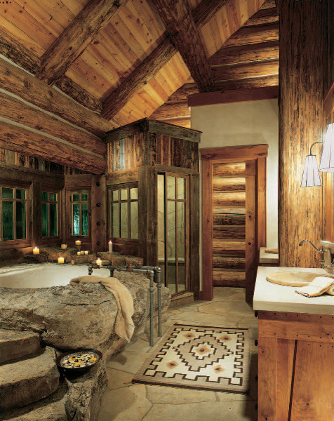 The Bachelor Gulch Lodge - Traditional - Bathroom - Denver - by RMT Architects | Houzz
