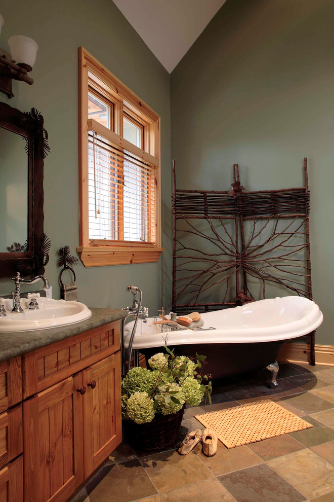 The Highlander Model - Rustic - Bathroom - Vancouver - by Linwood ...