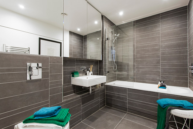 The Library Building - Clapham - Contemporary - Bathroom - London - by ...
