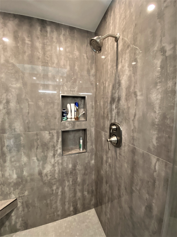 The McLean Master - Contemporary - Bathroom - DC Metro - by Jud Tile ...