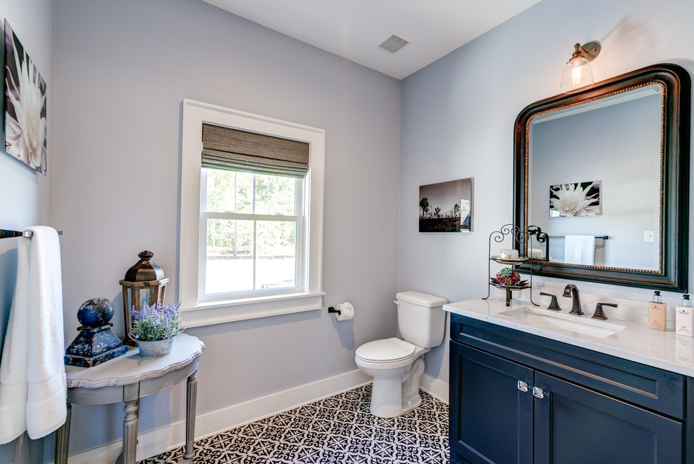 The Potomac 2017 Homearama Show Home - Farmhouse - Bathroom - Richmond ...