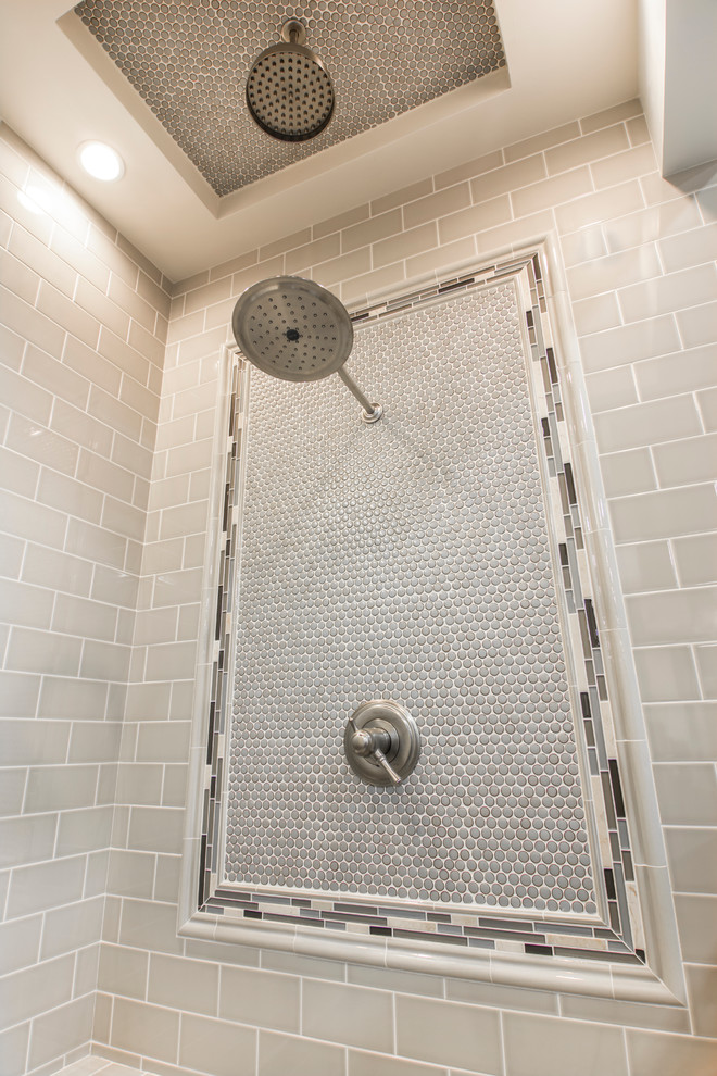 The Tile Shop - Neutral Bathroom Shower - Transitional - Bathroom ...