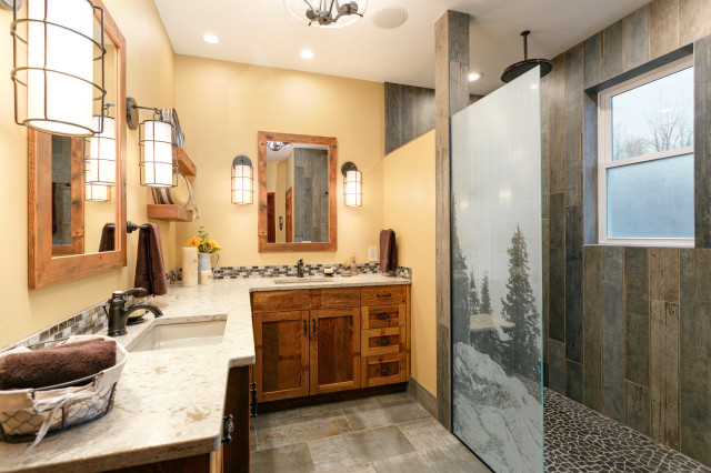 The Wild West - Rustic - Bathroom - Seattle - by Domistyle Design ...