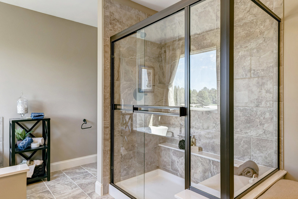 The Windsor Model Home at Carlton Glen - Transitional - Bathroom - St ...