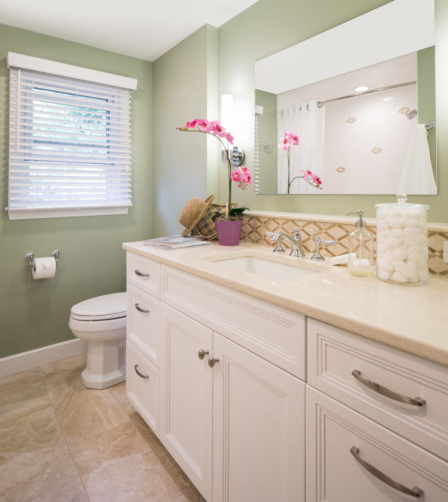 Three Bathroom Makeover in Suburban Boston - Westford, MA ...