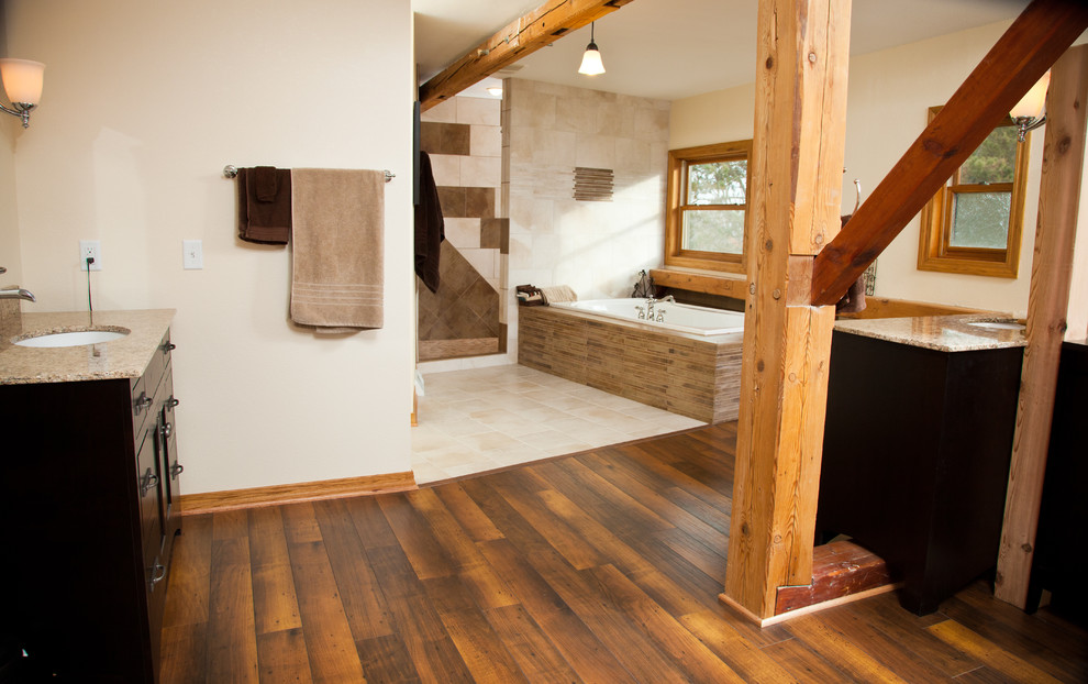 Timber Frame Bathroom Remodel - Eclectic - Bathroom - Other - by Degnan ...