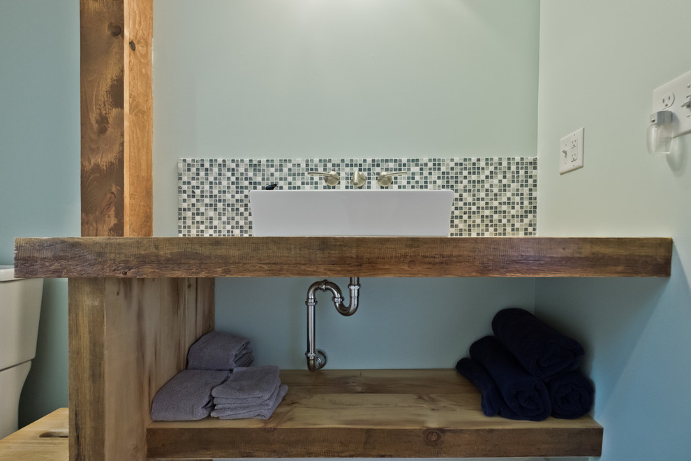 Timber Frame Renovation - Contemporary - Bathroom - Portland Maine - by ...
