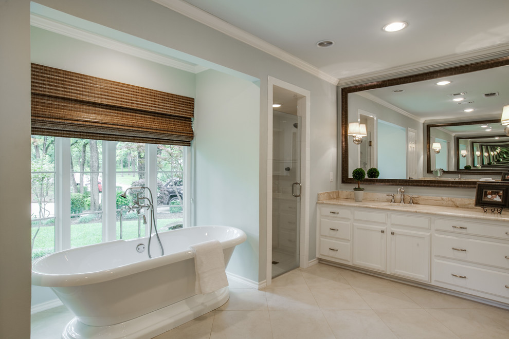 Timeless Master Bath - Traditional - Bathroom - Dallas - by SWANSON ...