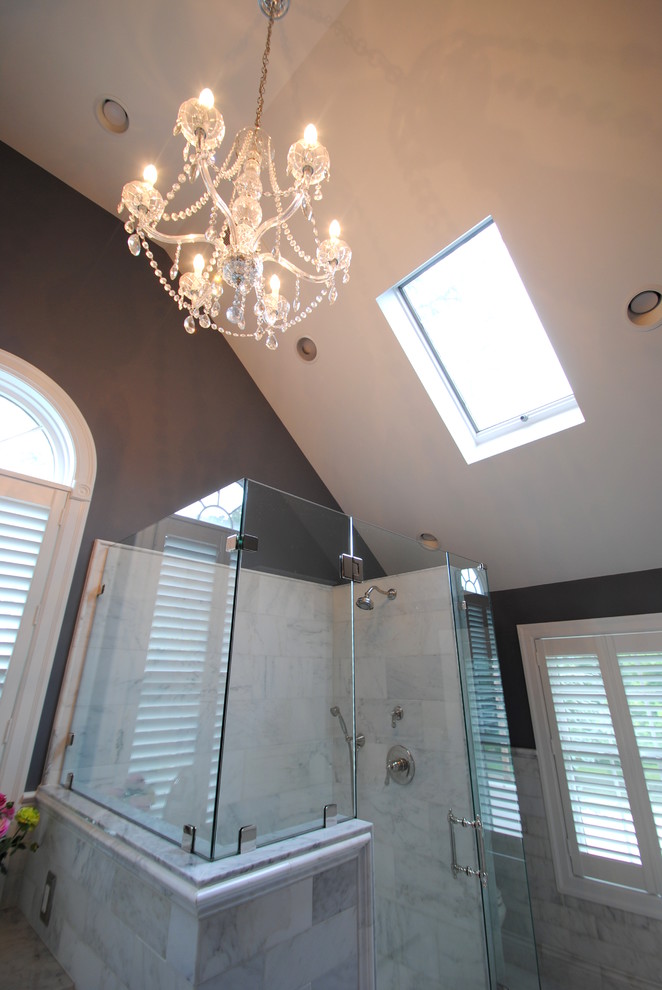 Timeless Master Bathroom Renovation - Transitional - Bathroom ...