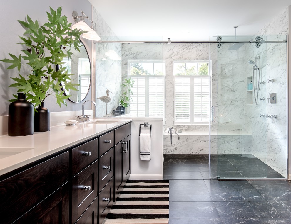 Timeless Master Bathroom Sammamish - Bathroom - Seattle - by Lux Design ...