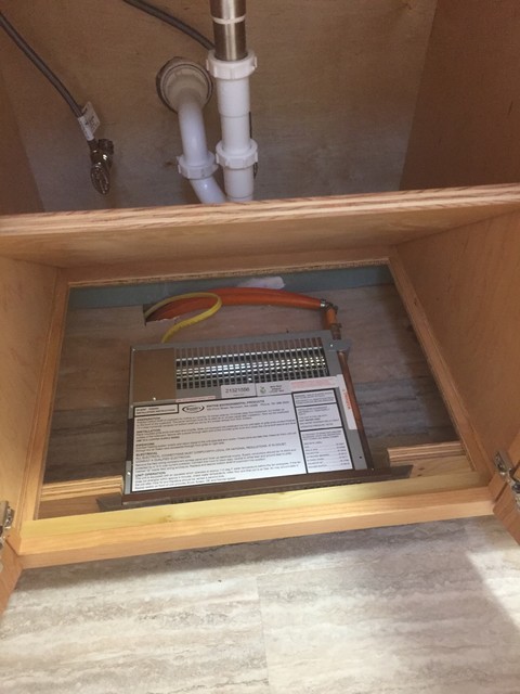 Toe kick heater for warmth in snow country MCO Industries LLC Houzz