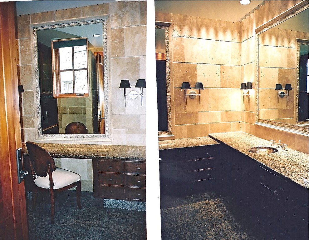 TRADITIONAL - Flat Inset Doors - Transitional - Bathroom - Detroit - by ...