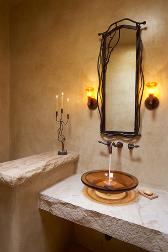 Traditional Santa Fe Style Home - Contemporary - Bathroom - Albuquerque ...