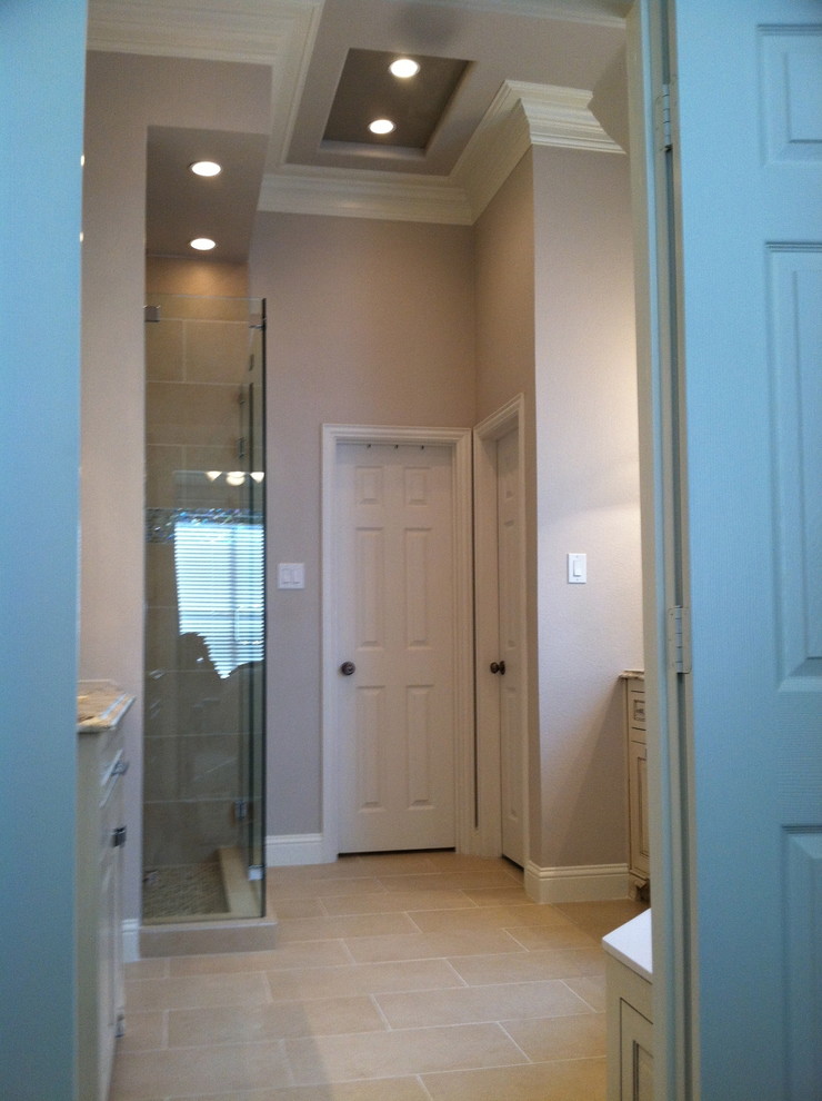 Transitional Master Bath - Transitional - Bathroom - Dallas - by ...