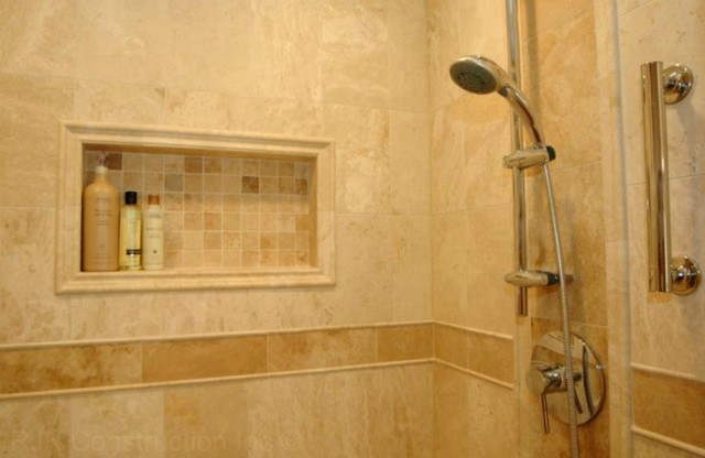 Transitional Master Bathroom Remodel - Contemporain - Salle de Bain ...