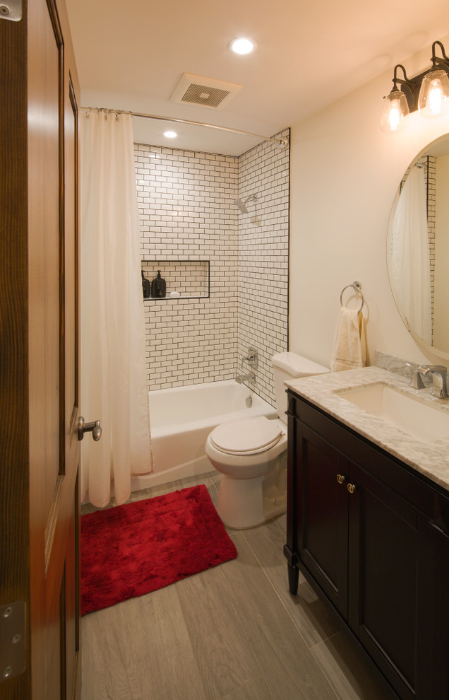 Transitional Transformation - Transitional - Bathroom - Los Angeles ...
